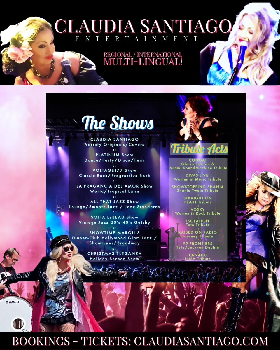 ClaudiaSantiago.com – International Recording Artist, Speaker, Author ...