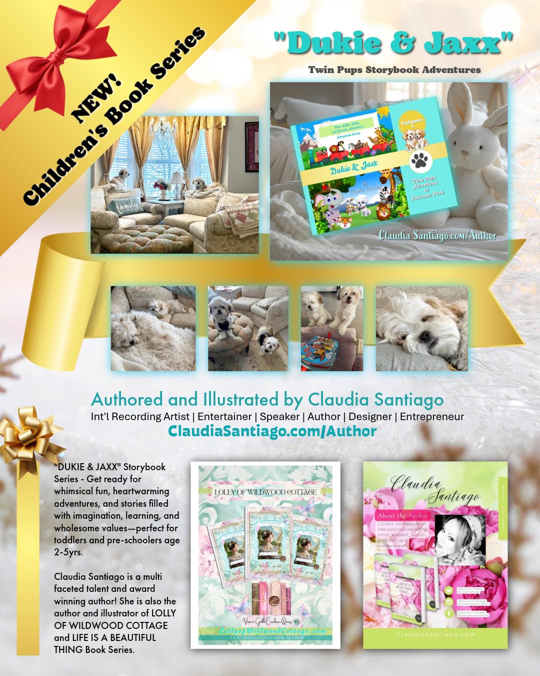 New Book Series – DUKIE and JAXX – Twin Pups Adventures ...